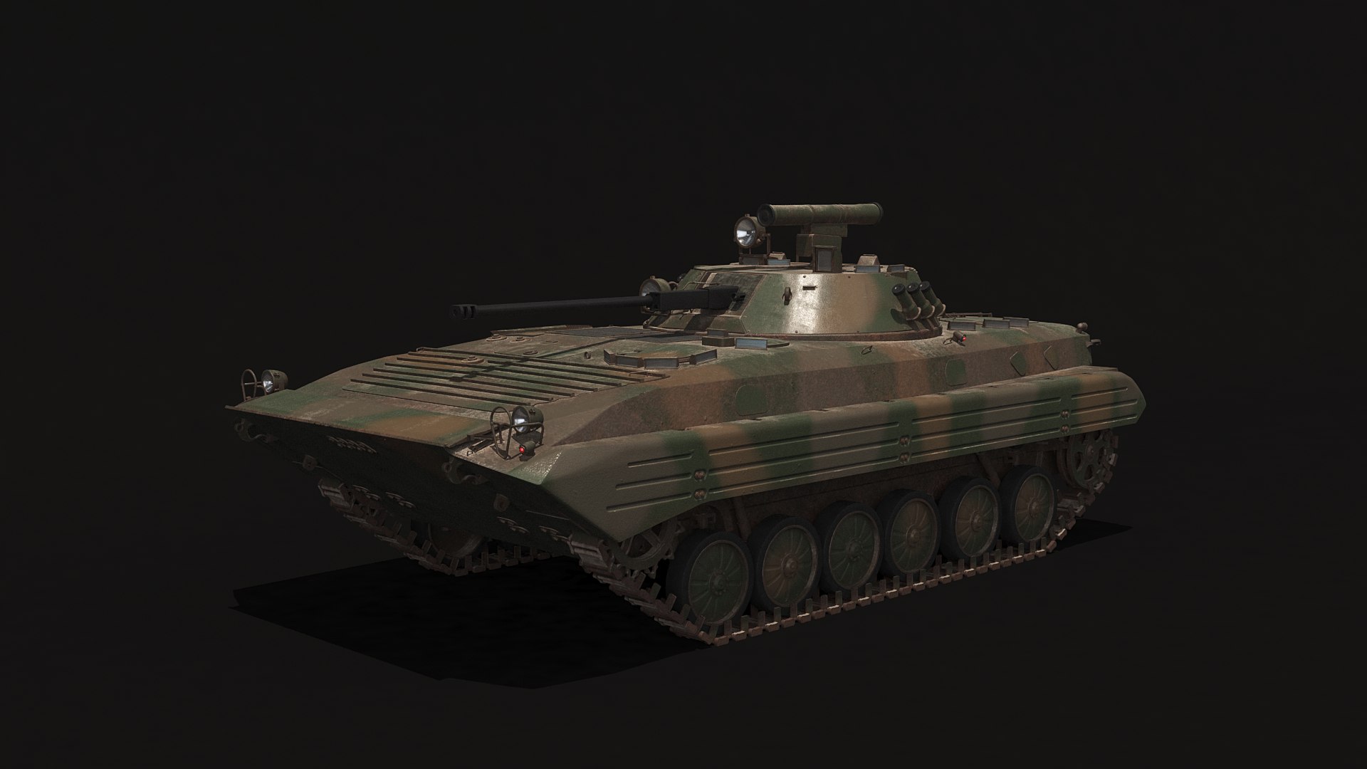 3D BMP-2 IFV Camo Model - TurboSquid 1932892