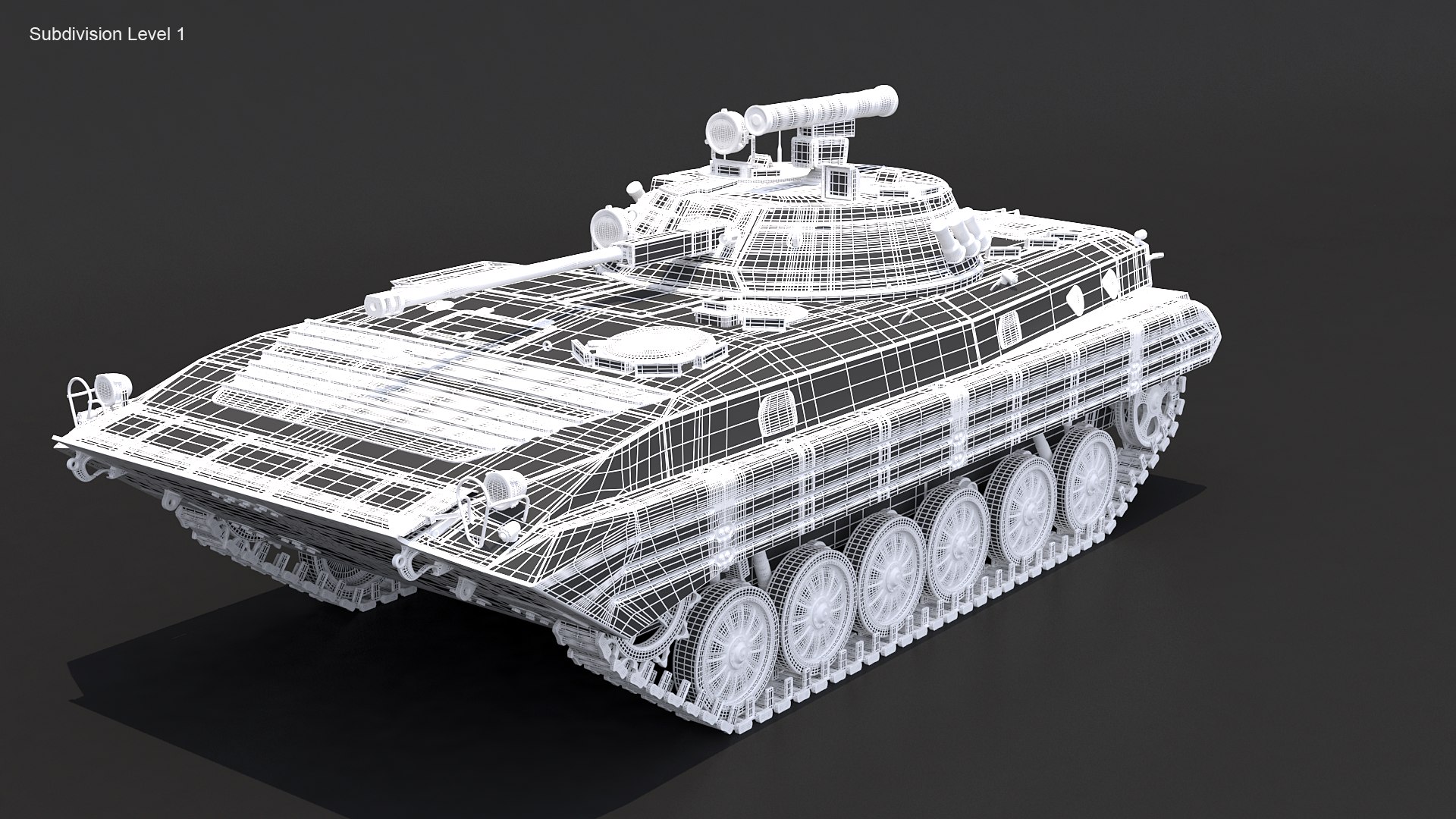 3D BMP-2 IFV Camo Model - TurboSquid 1932892