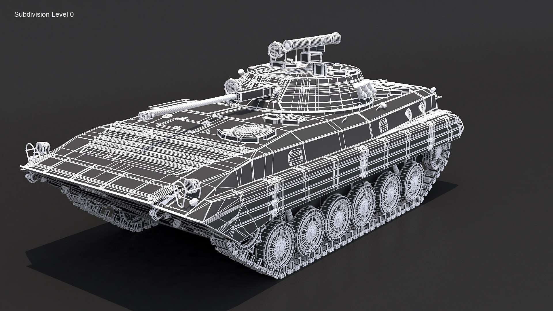 3D BMP-2 IFV Camo Model - TurboSquid 1932892
