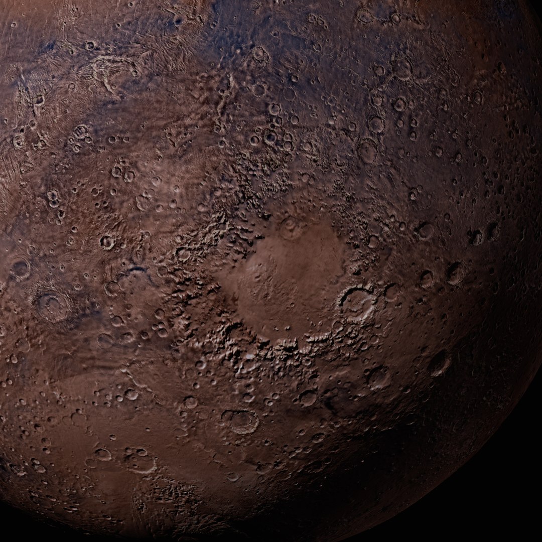 3D printable mars terrain geometry model - TurboSquid 1387032