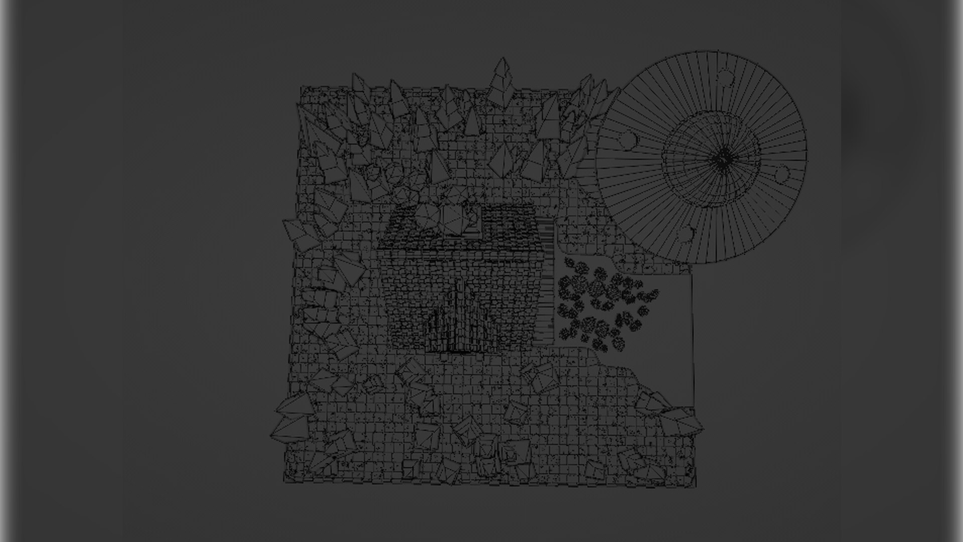 House With UFO Model - TurboSquid 1969789