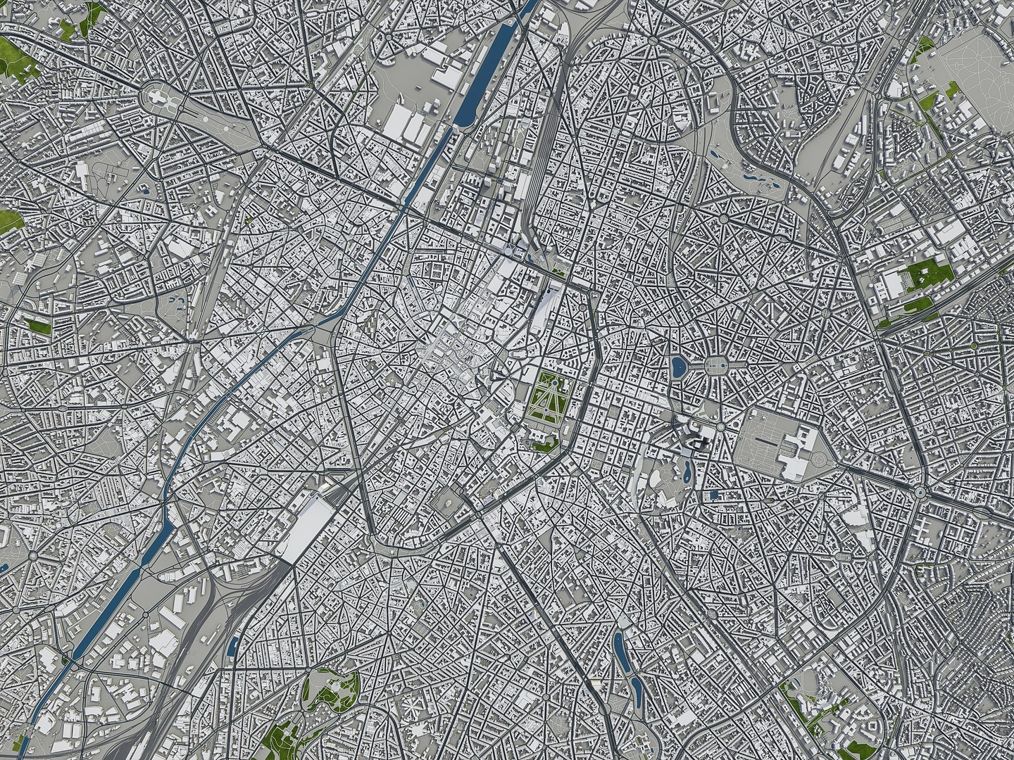 3D Brussels City Urban Model - TurboSquid 1334274