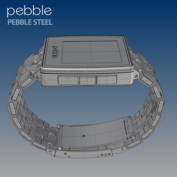 3ds max pebble steel