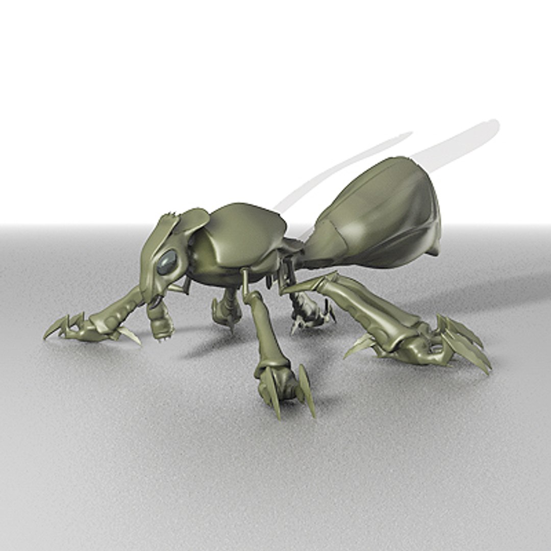 Alien Fly 3d Max