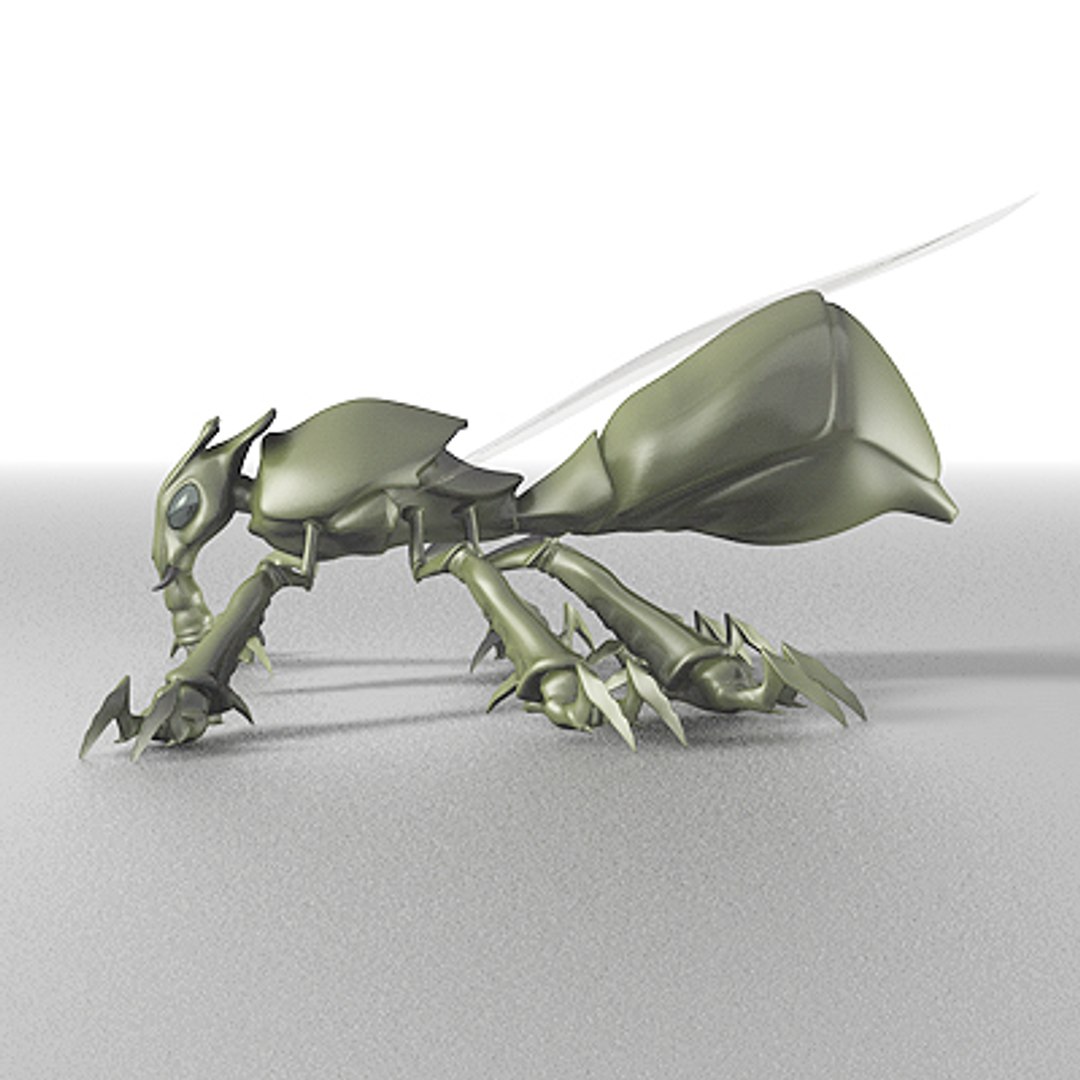 Alien Fly 3d Max