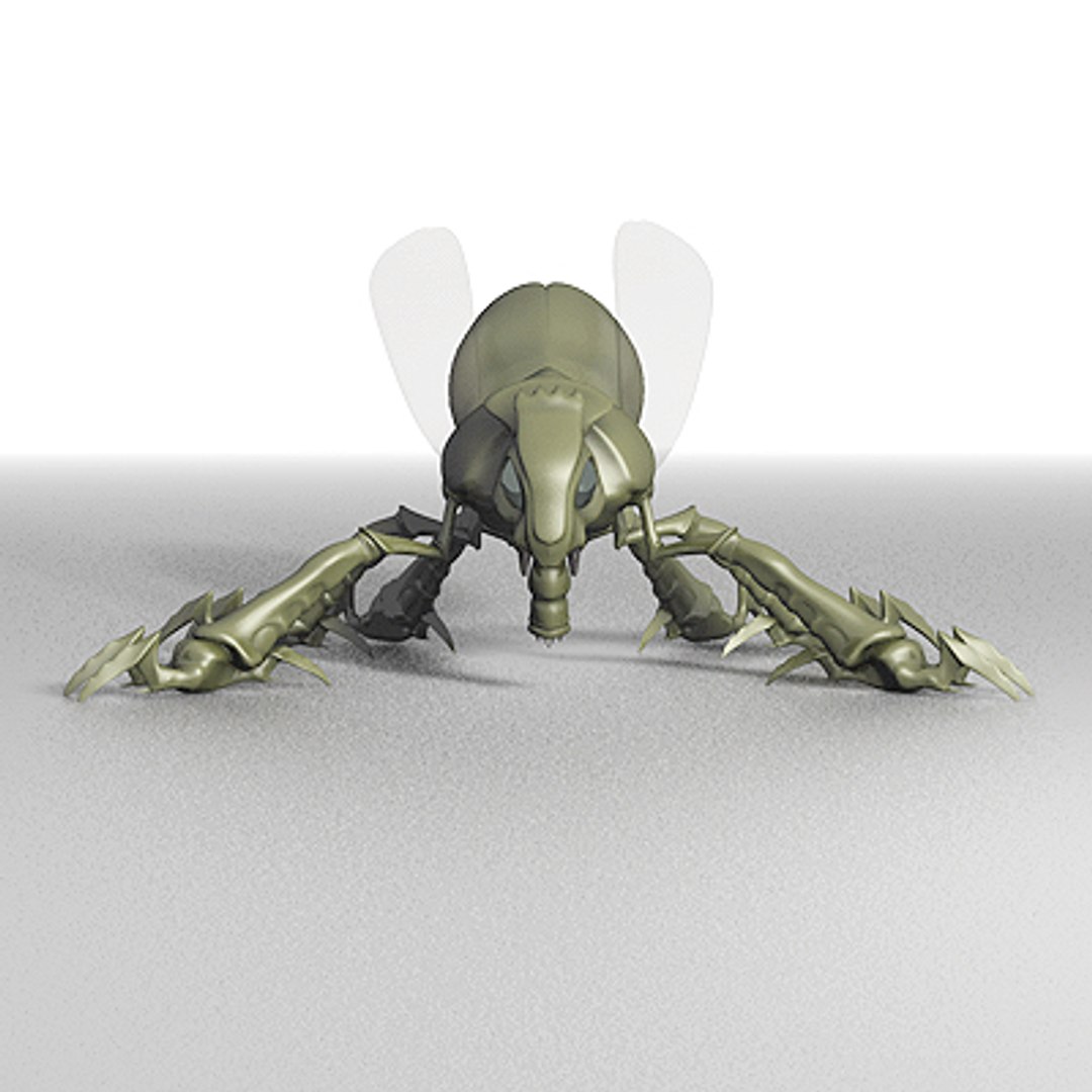 Alien Fly 3d Max