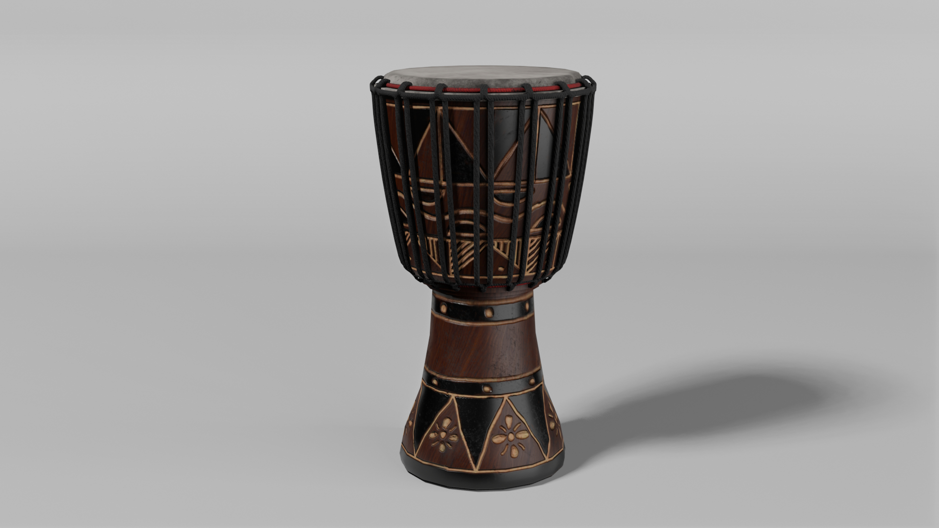 3D Djembe-African Drum Model - TurboSquid 2091996