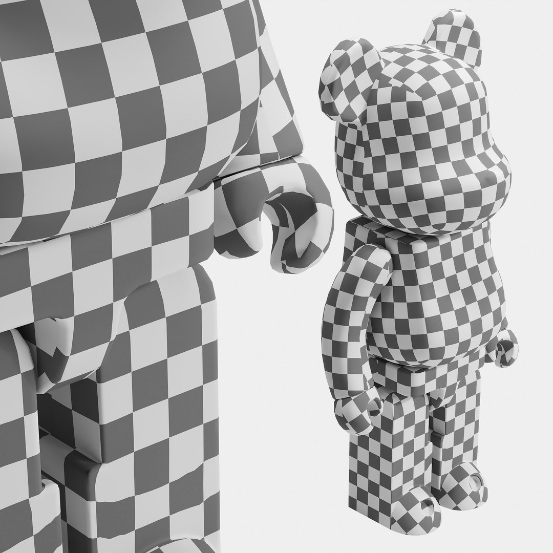 3D Bearbrick Bape Milo Model - TurboSquid 1955836