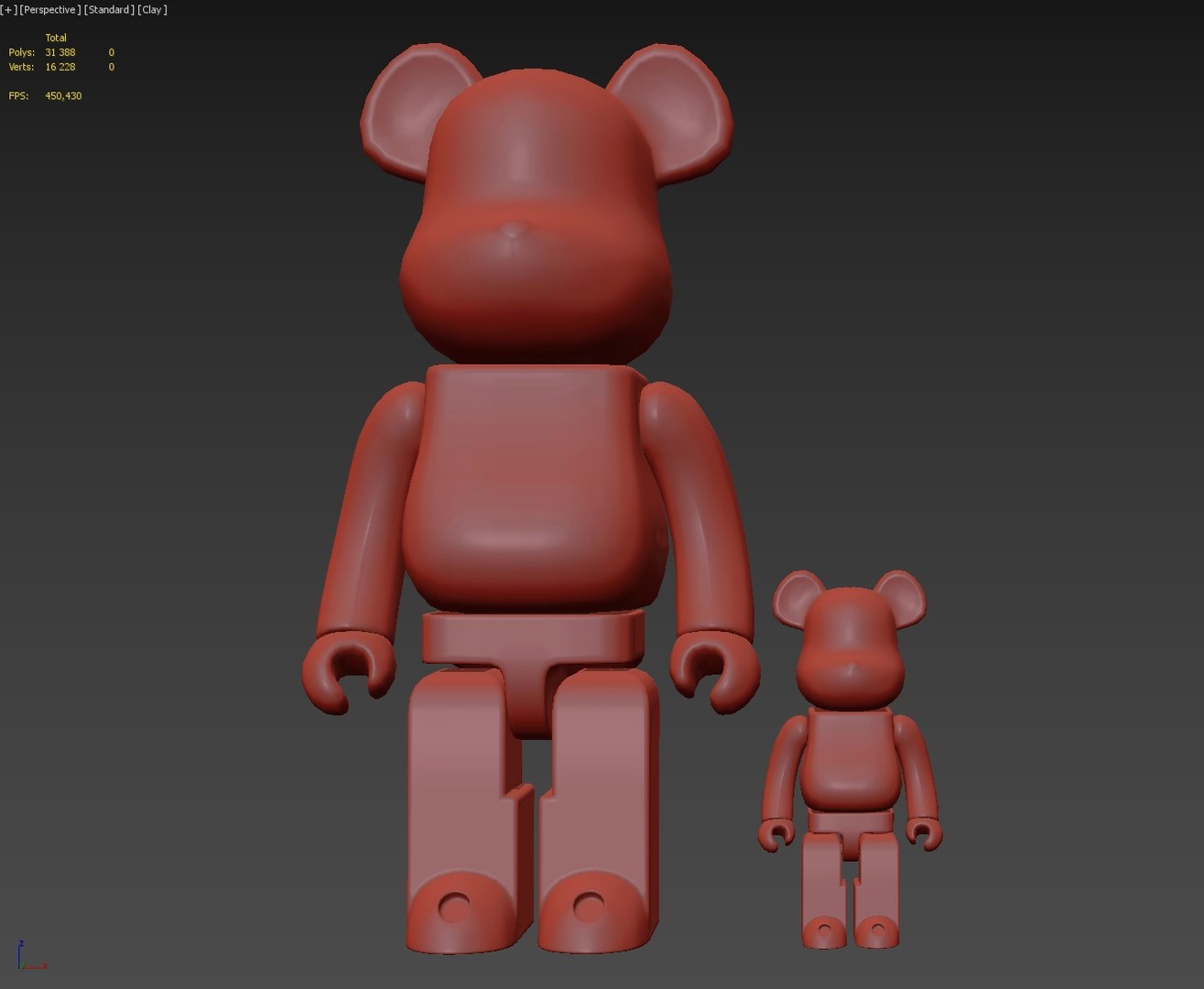 3D Bearbrick Bape Milo Model - TurboSquid 1955836