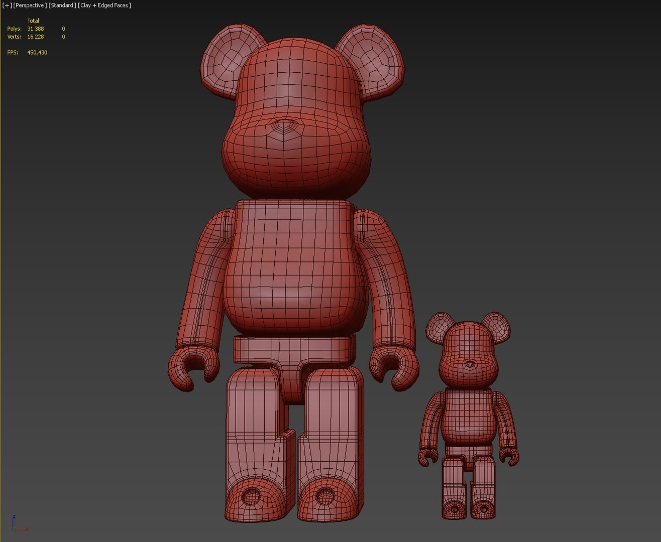 3D Bearbrick Bape Milo Model - TurboSquid 1955836