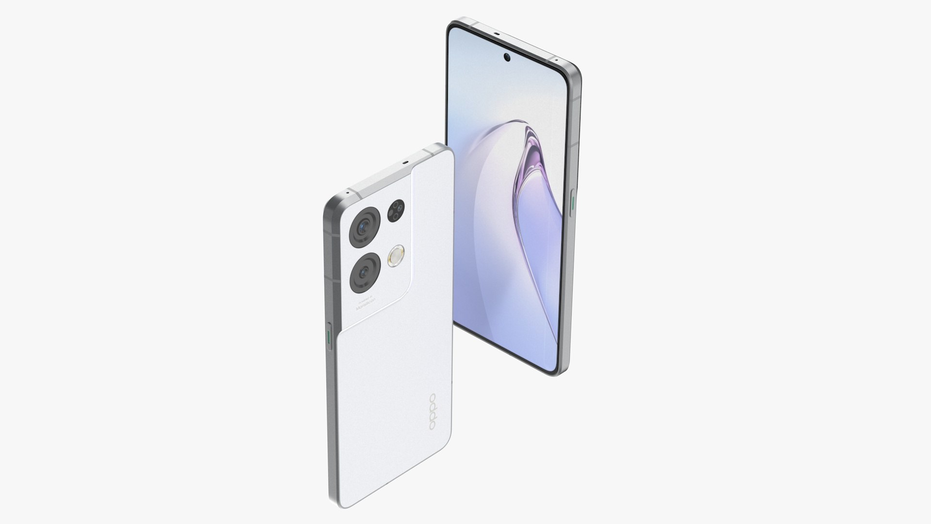 OPPO Reno 8 Pro Plus White 3D Model - TurboSquid 1904095