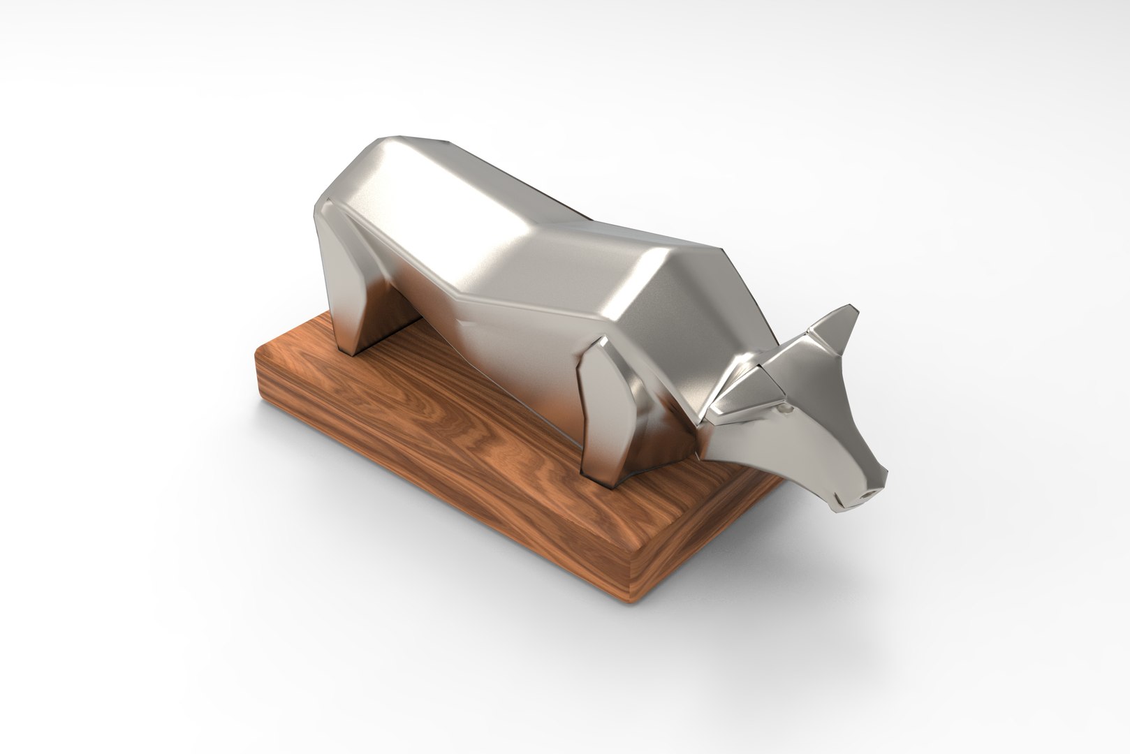 Bull Object 3D Model - TurboSquid 1699706