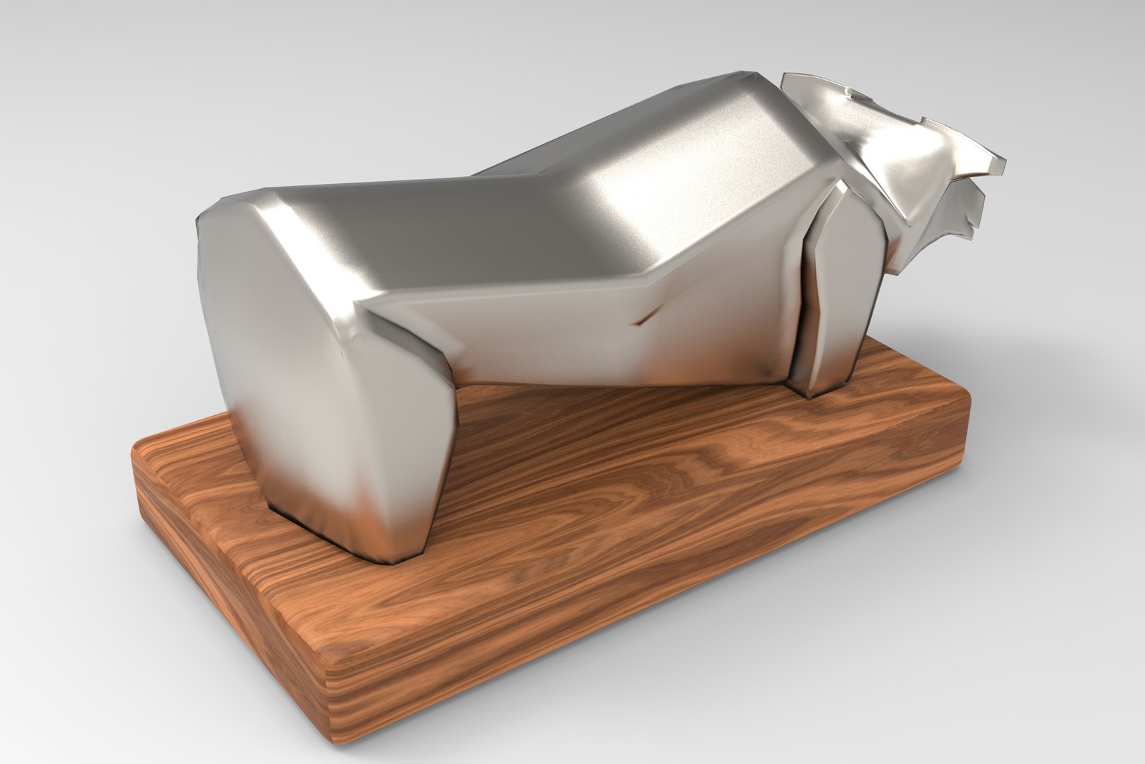 Bull Object 3D Model - TurboSquid 1699706
