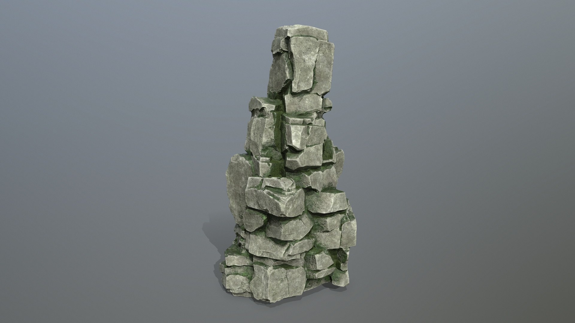 3D cliff rocks model - TurboSquid 2098517