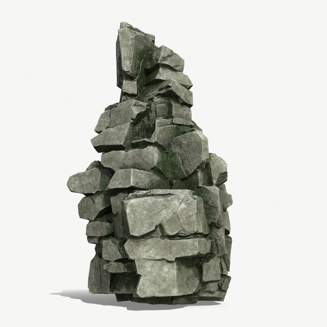 3D cliff rocks model - TurboSquid 2098517