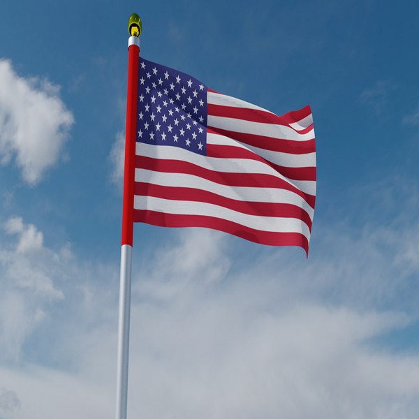 3D flag animation model - TurboSquid 1323345