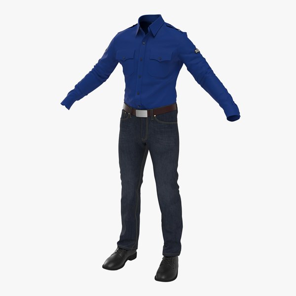 Police Uniform 3D Models for Download | TurboSquid