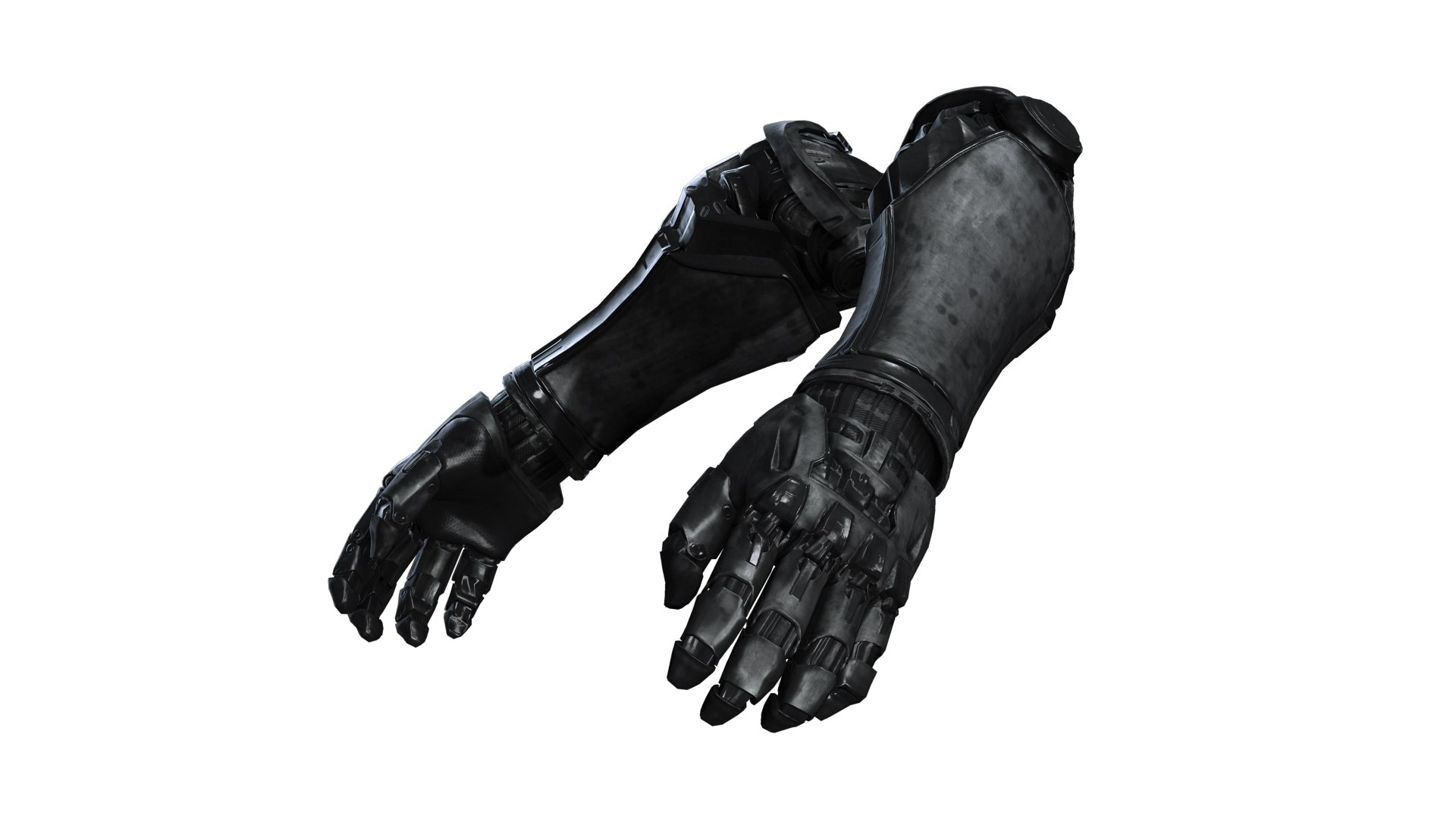Sci Fi Robotic Arms High-Quality Mechanical Limbs For Character Design ...