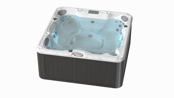 JACUZZI J235 Hot Tub Grey with Water 3D model - TurboSquid 1726234