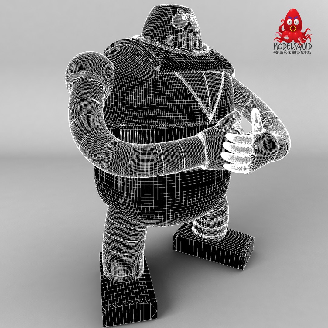 3d Model Bobo-bot Boss Robot