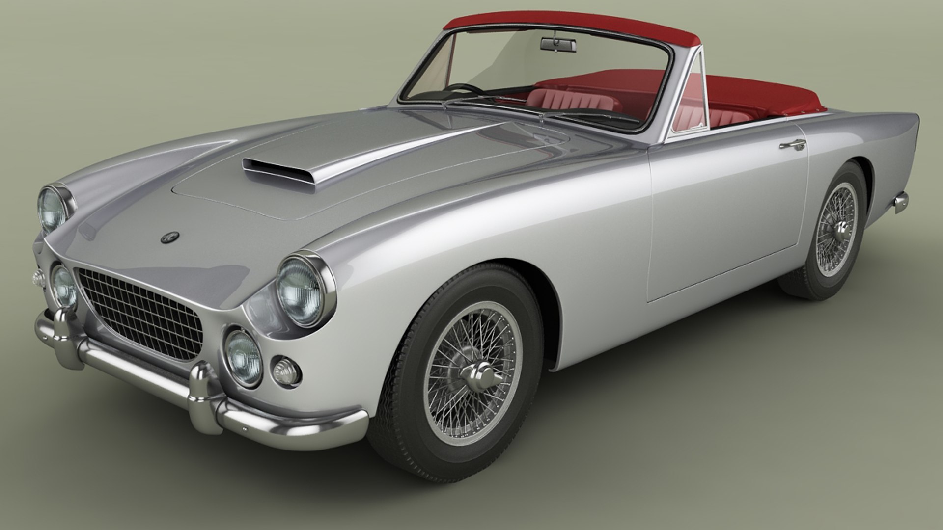 3D AC Greyhound Drophead - TurboSquid 2055621