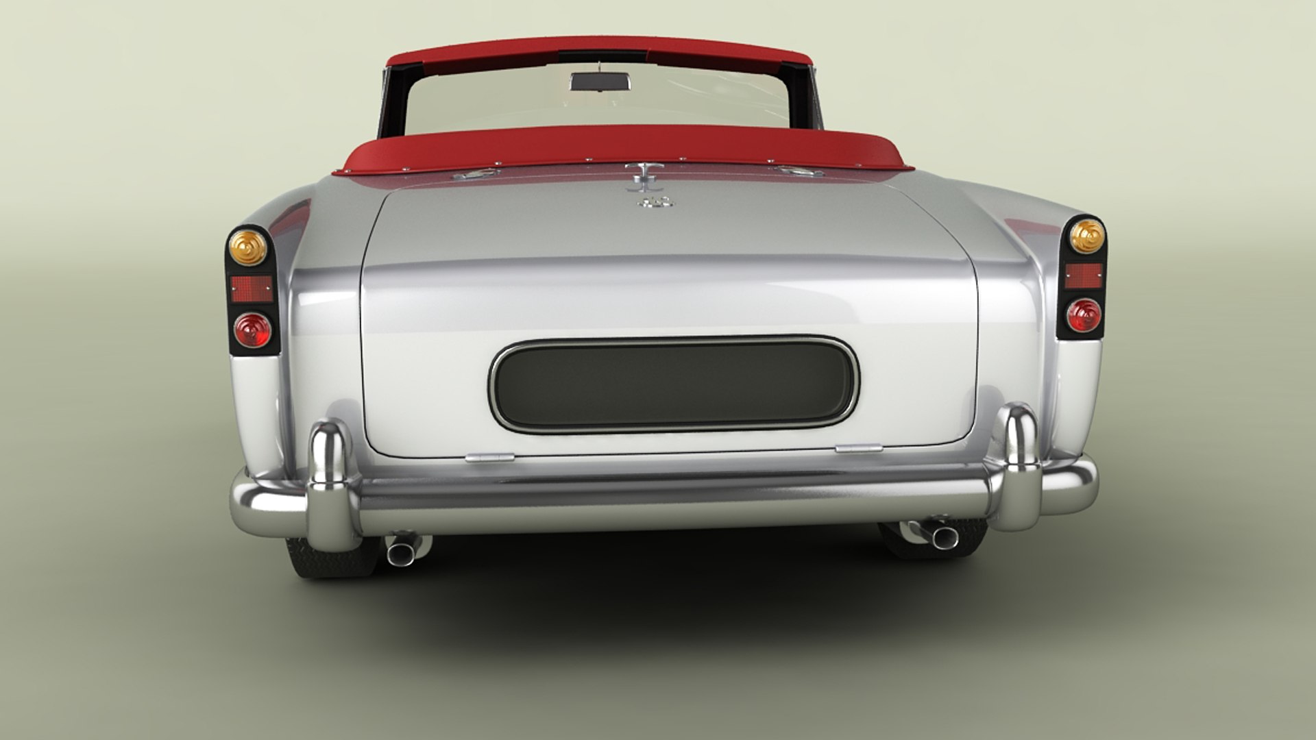 3D AC Greyhound Drophead - TurboSquid 2055621