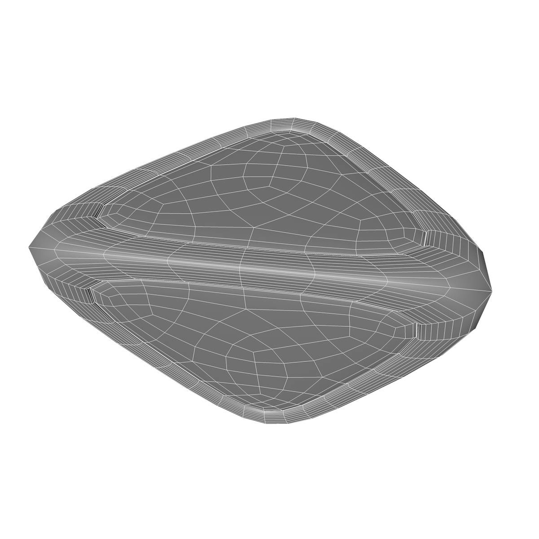 3d c4d metal glowing