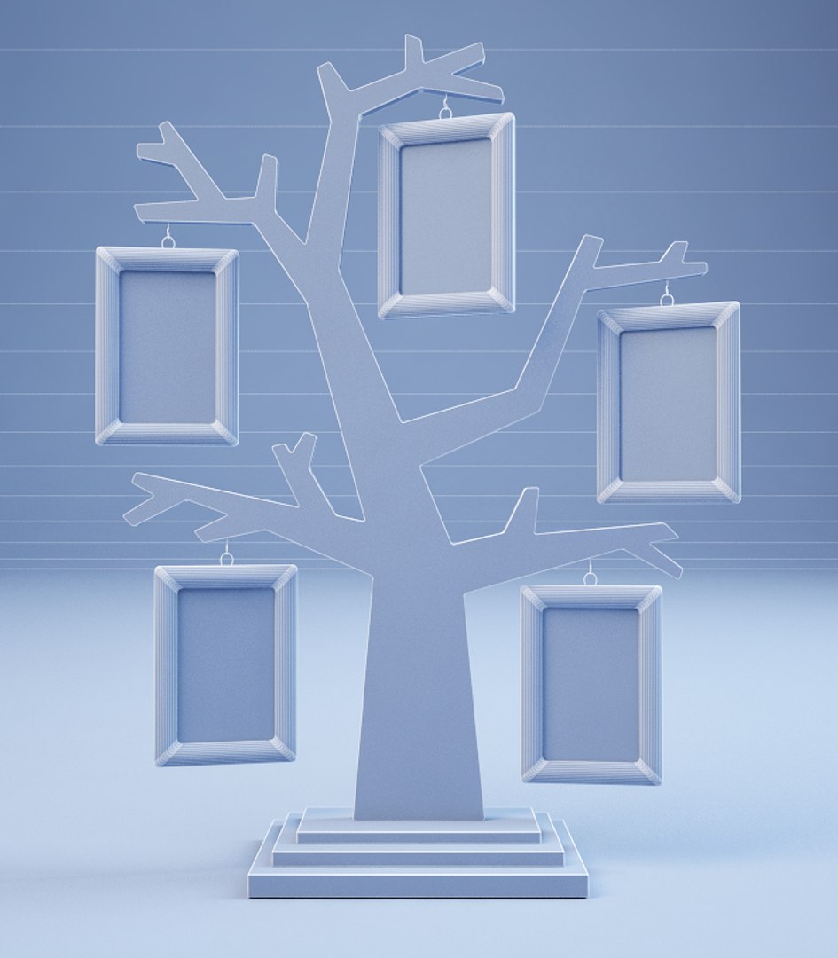 max decorative tree picture frame
