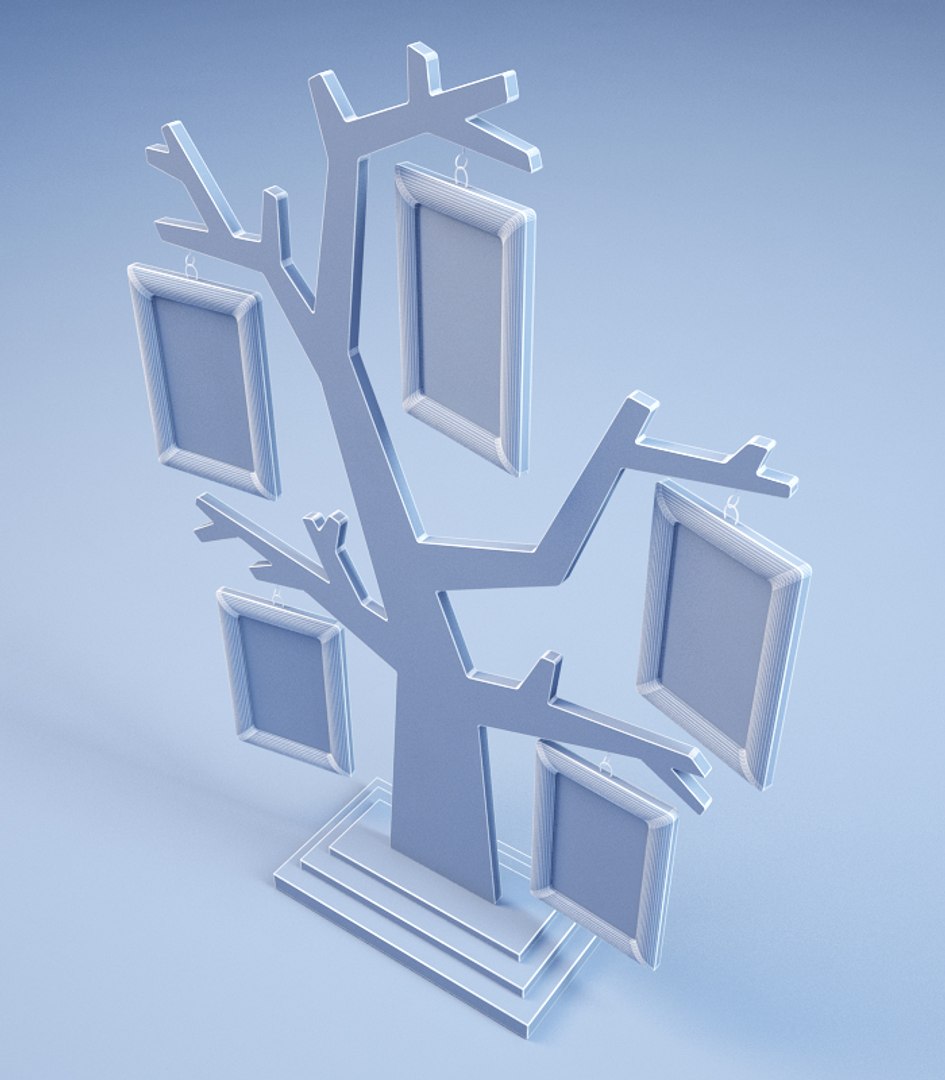 max decorative tree picture frame