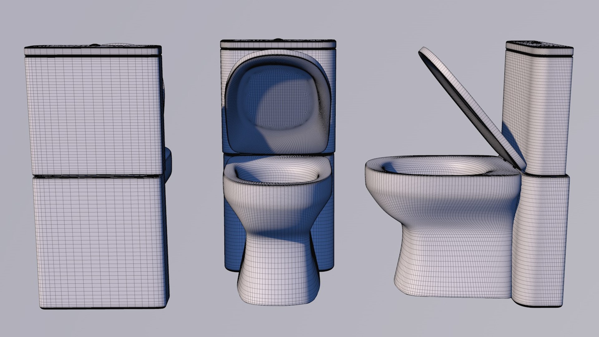 3D Water Closet Model - TurboSquid 1466861