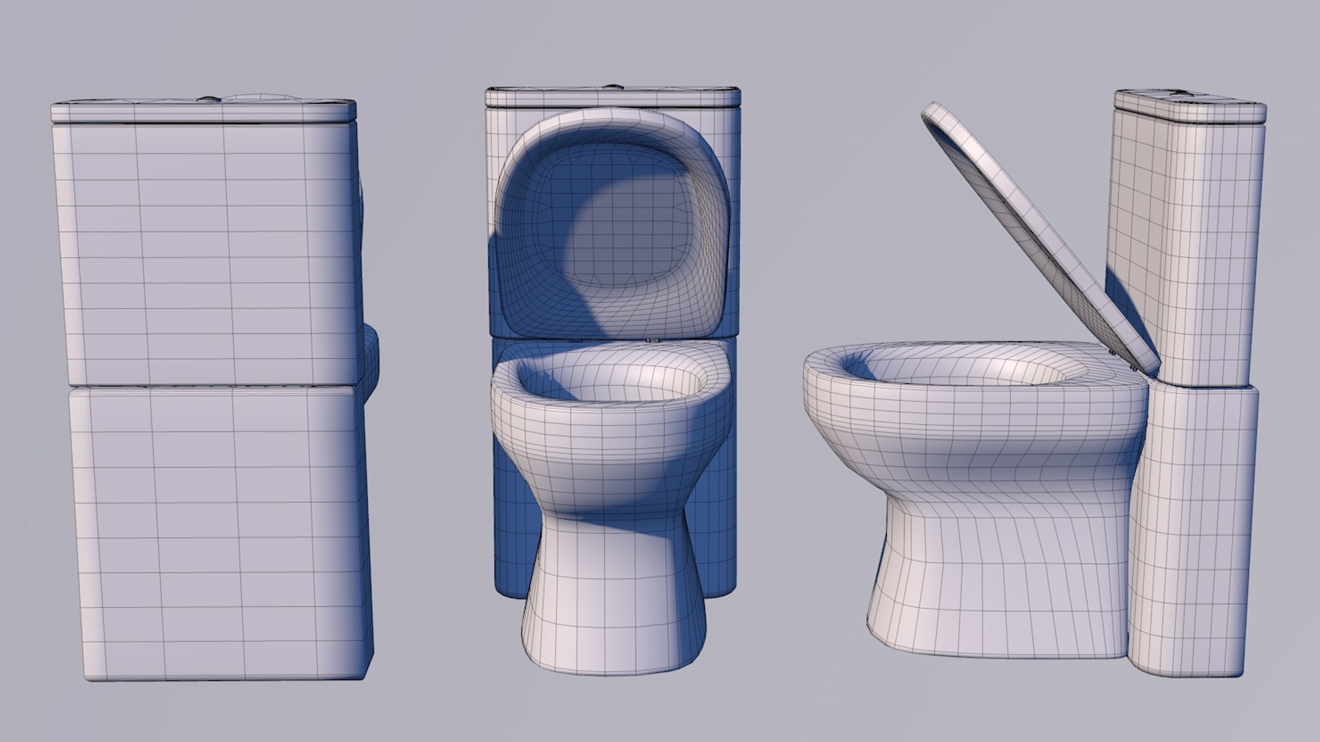 3D Water Closet Model - TurboSquid 1466861