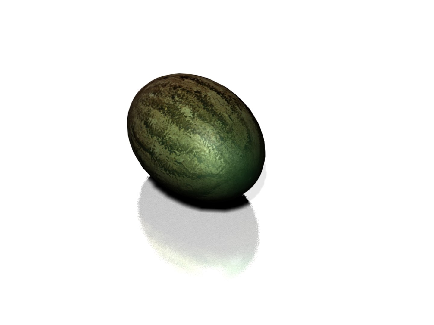 3d Watermelon Melon Water Model