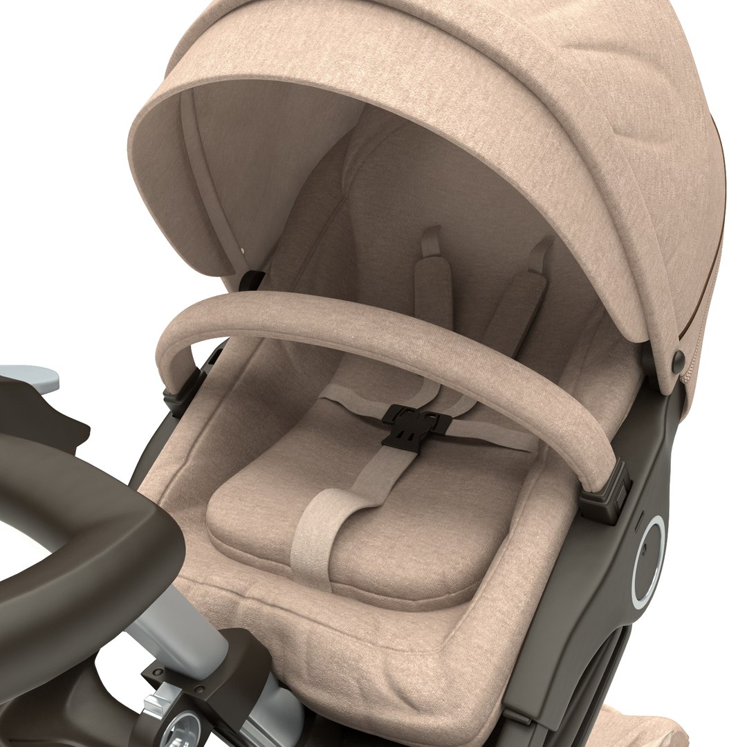Stokke Xplory Baby Stroller 3d Max
