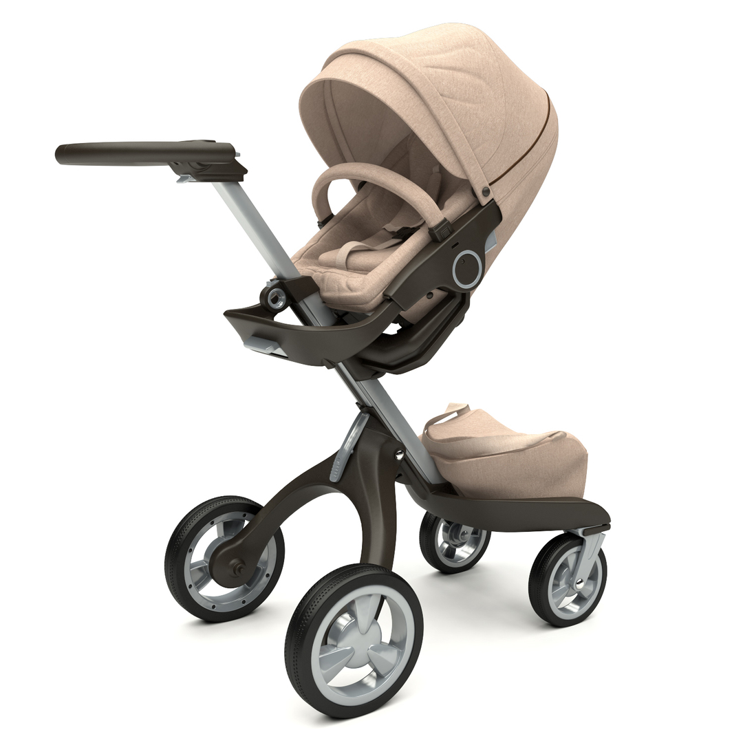 stokke xplory baby stroller 3d max