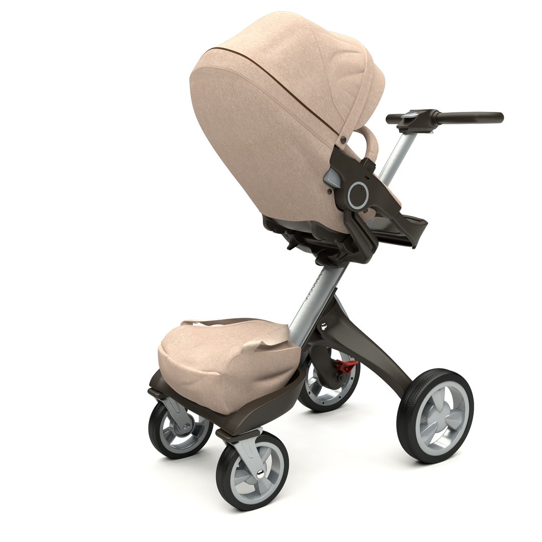Stokke Xplory Baby Stroller 3d Max