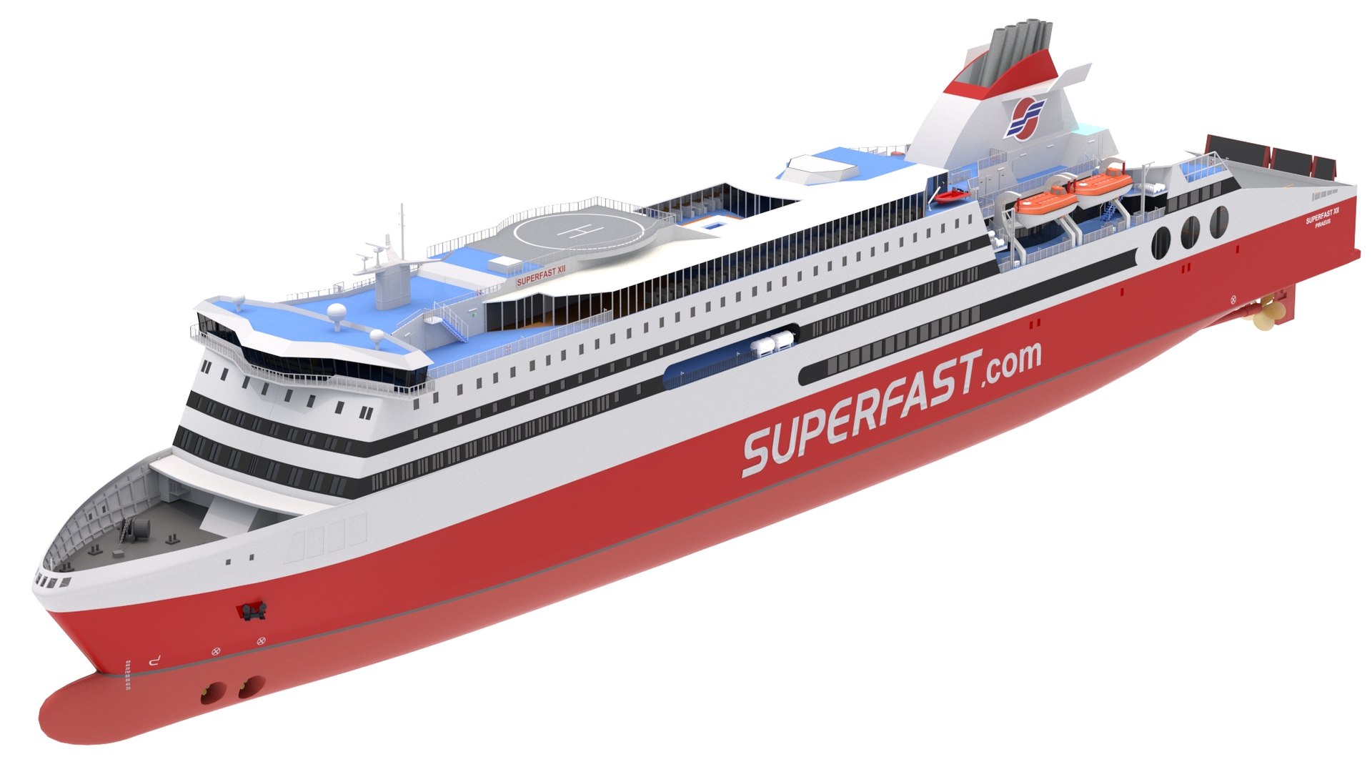 Superfast Xii - 3D Model - TurboSquid 1693507