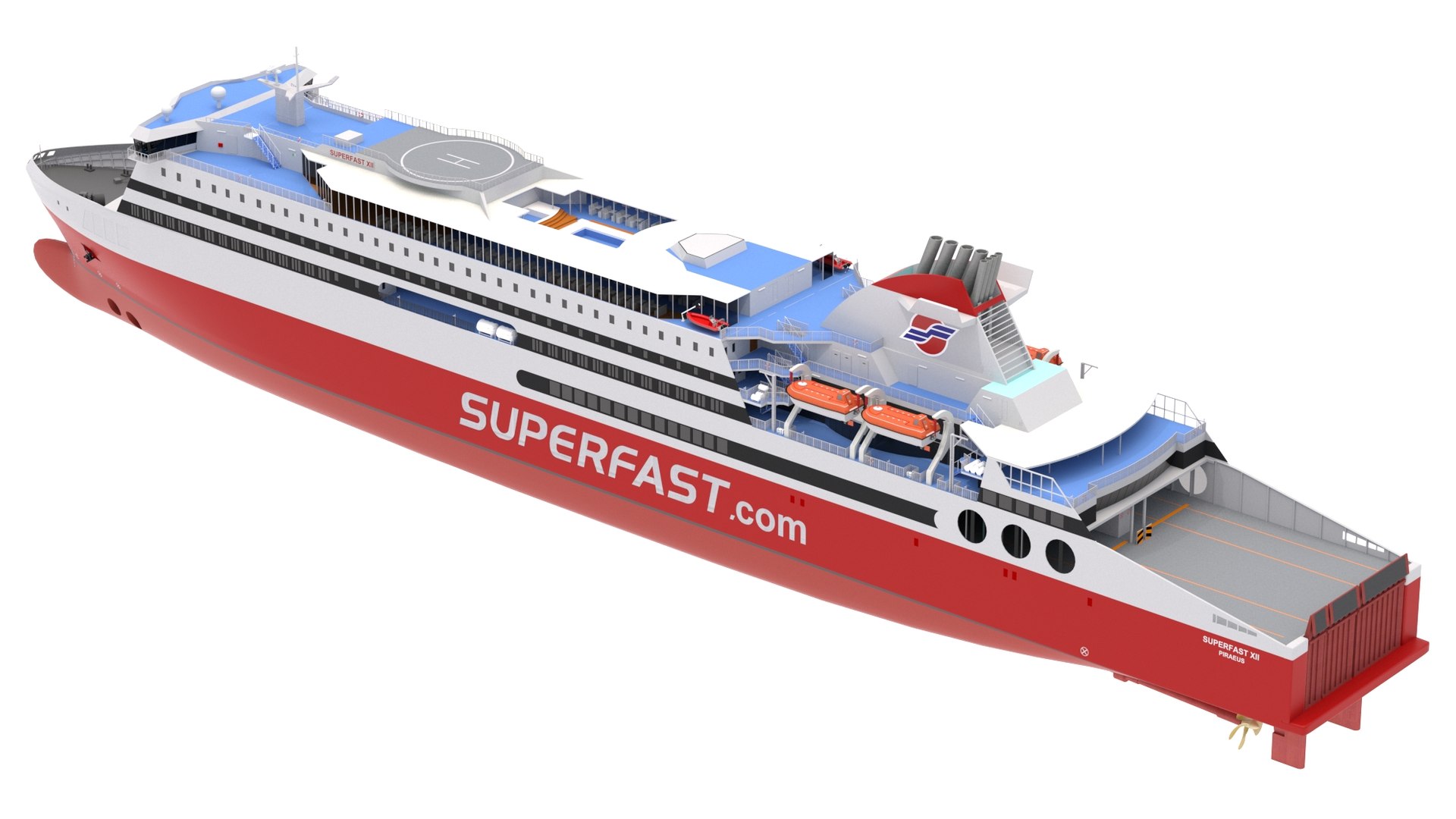 Superfast Xii - 3D Model - TurboSquid 1693507