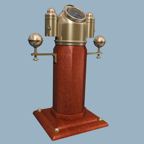 compass binnacle 3d model