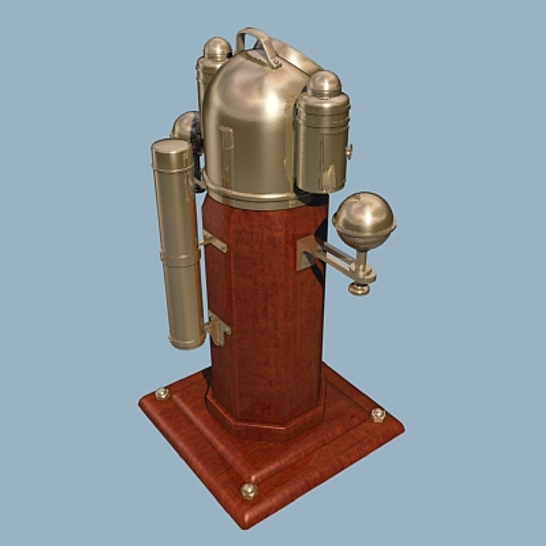compass binnacle 3d model