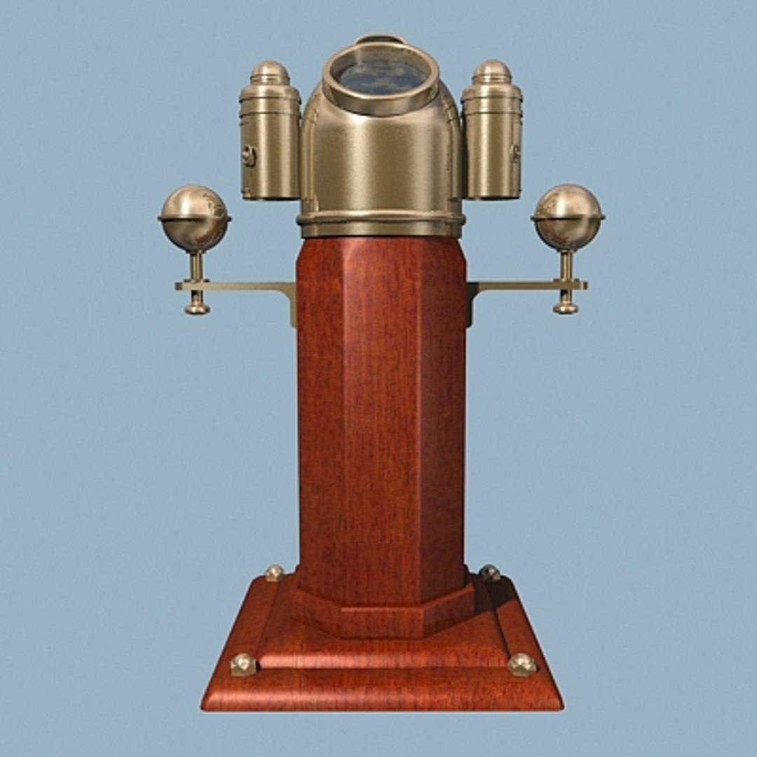 compass binnacle 3d model