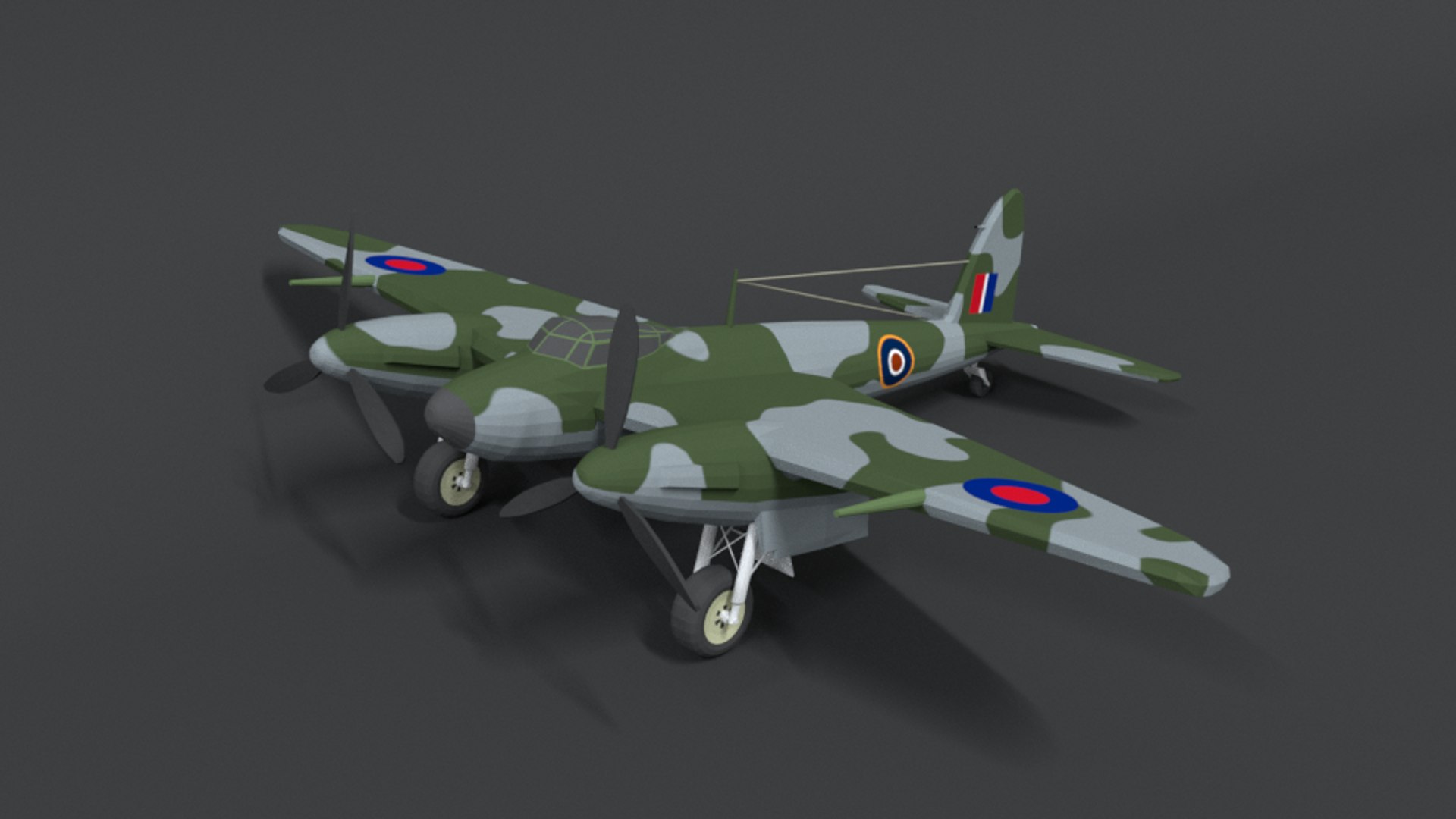 Havilland Dh 98 Mosquito 3D Model - TurboSquid 1551781