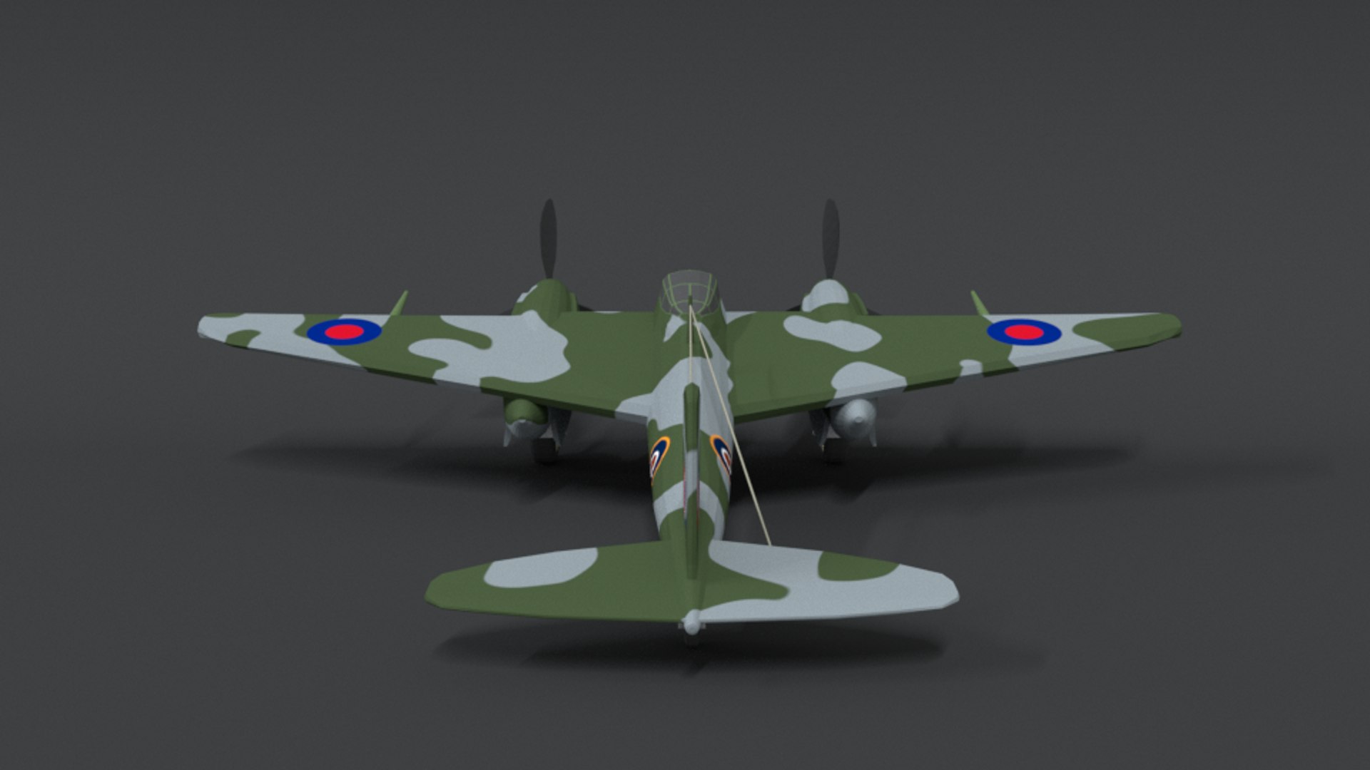 Havilland Dh 98 Mosquito 3D Model - TurboSquid 1551781