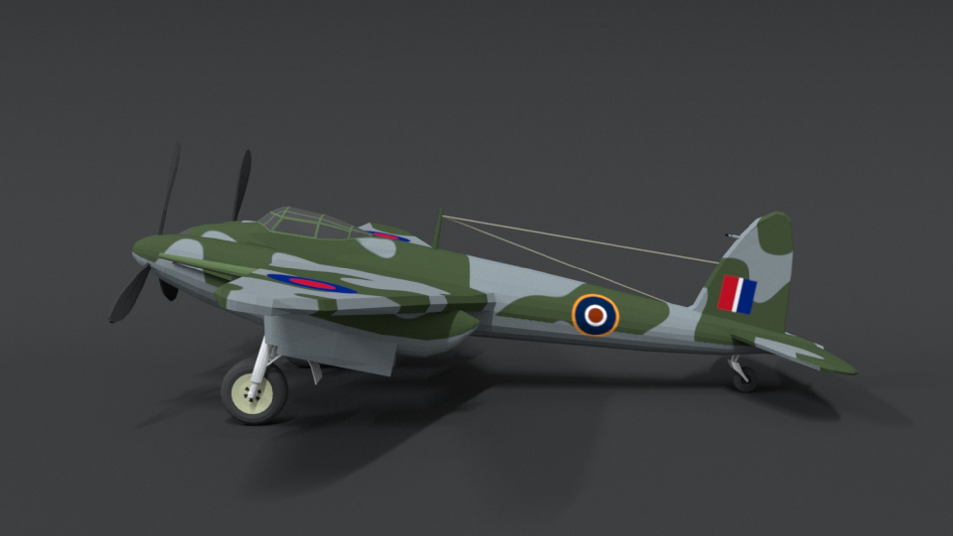 Havilland Dh 98 Mosquito 3D Model - TurboSquid 1551781