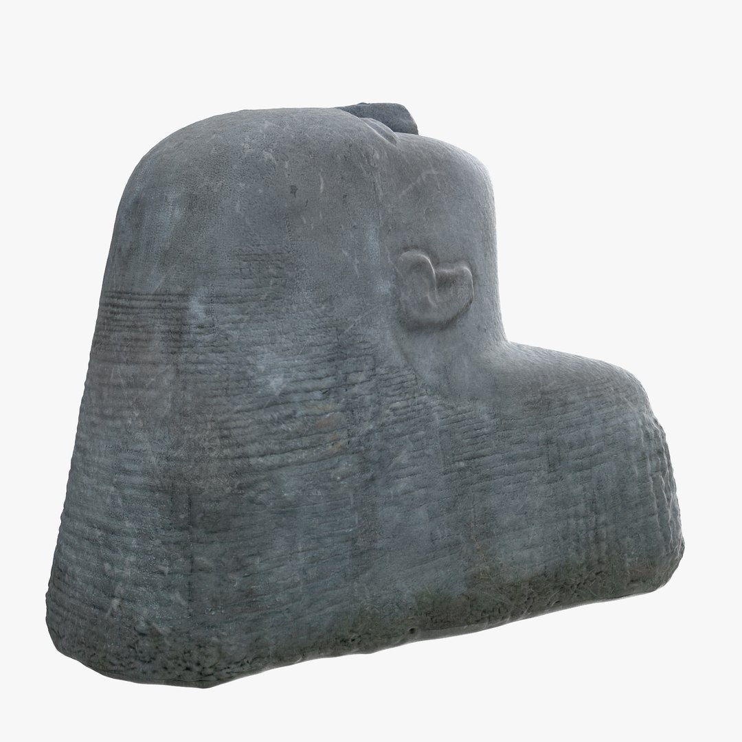 3D stone statue model - TurboSquid 1220459
