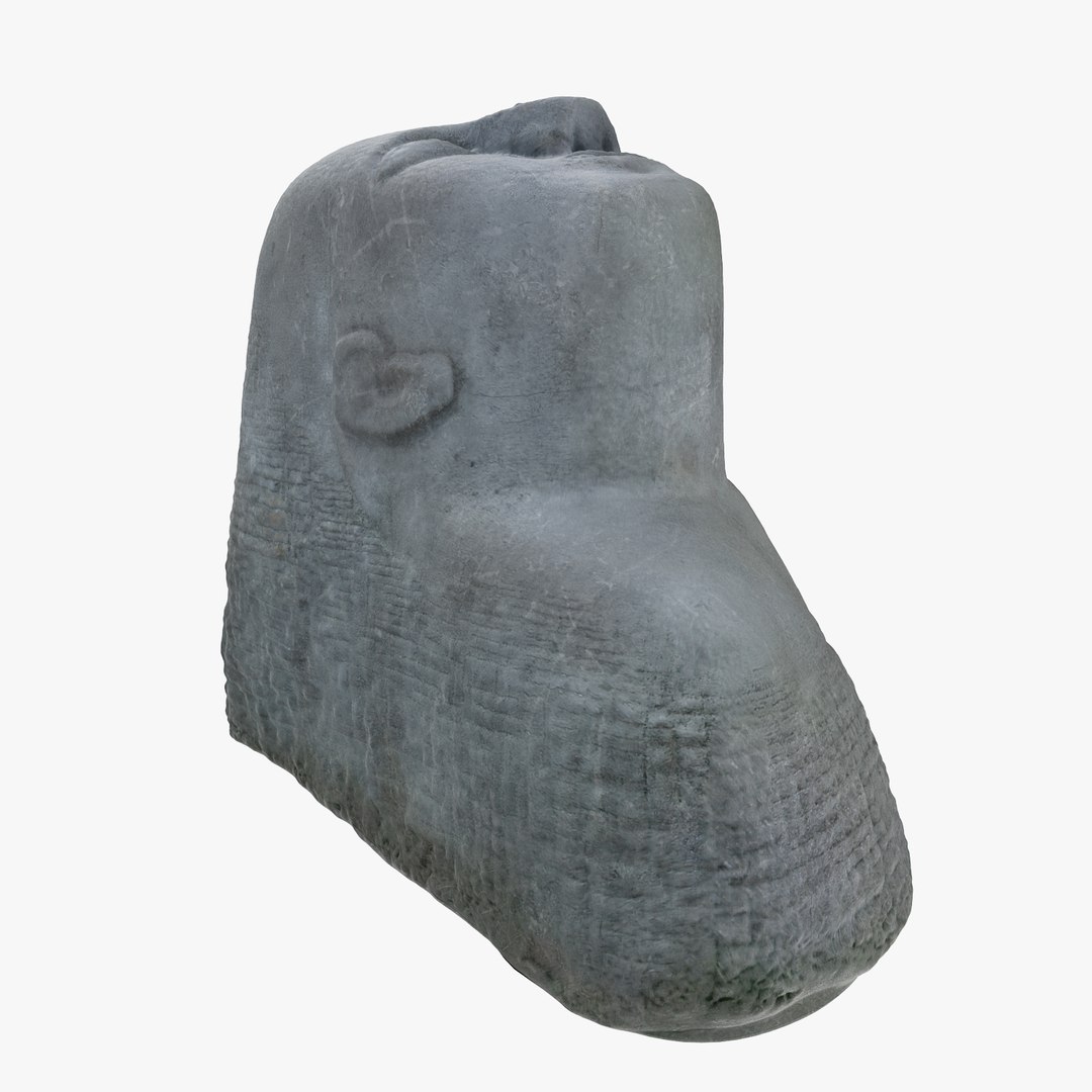 3D stone statue model - TurboSquid 1220459