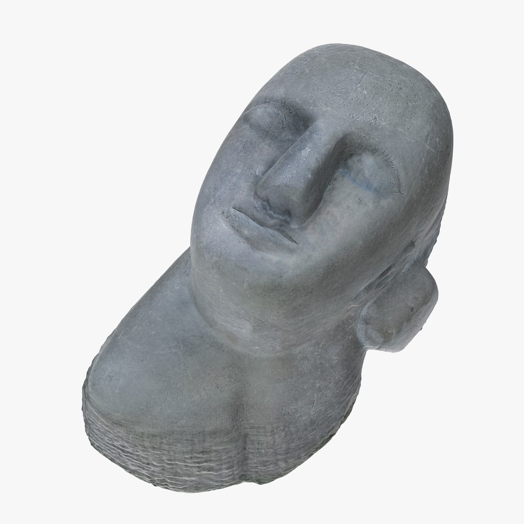 3D stone statue model - TurboSquid 1220459