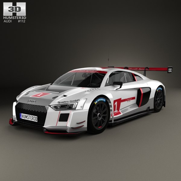 Audi R8 LMS 2016 Modelo 3D - TurboSquid 1155990