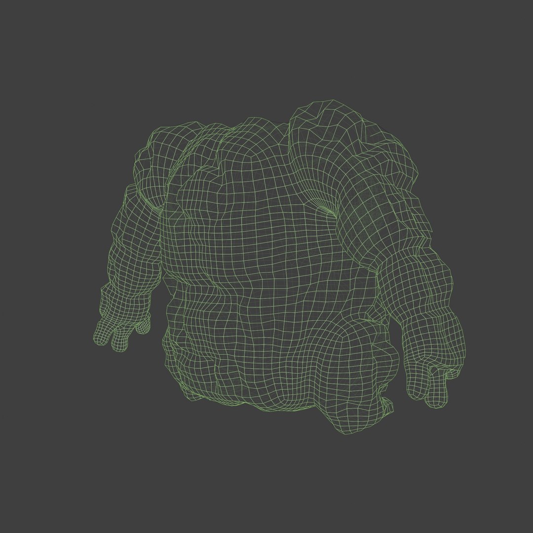 3D Model Stone Golem With Quads Mesh Topology - TurboSquid 1817814