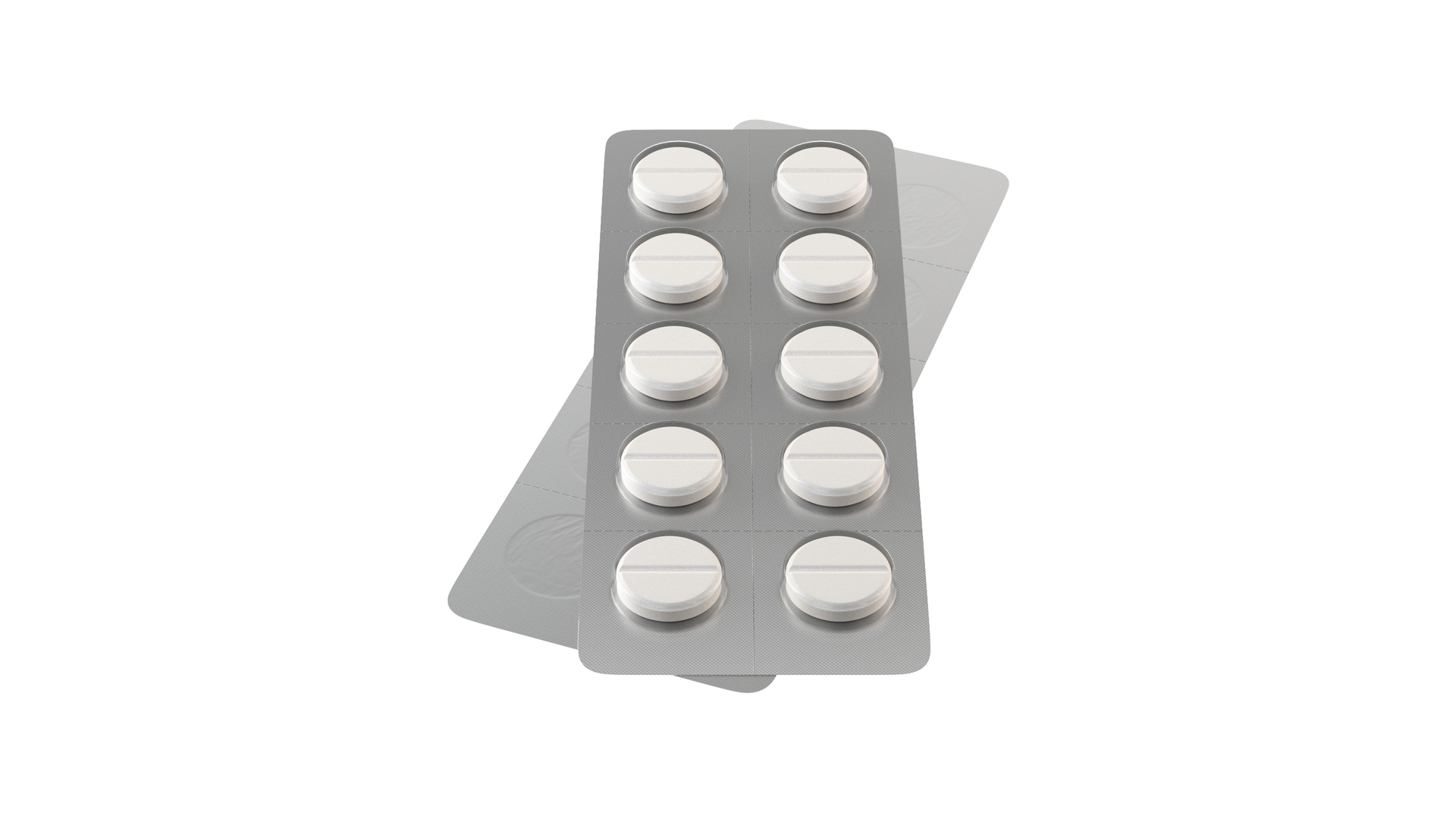 Pills Blister Pack Model Turbosquid 2152600