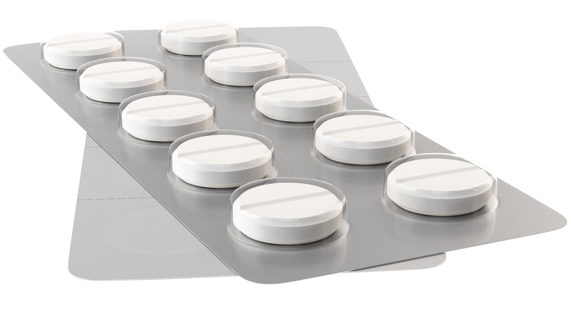 Pills Blister Pack Model - TurboSquid 2152600